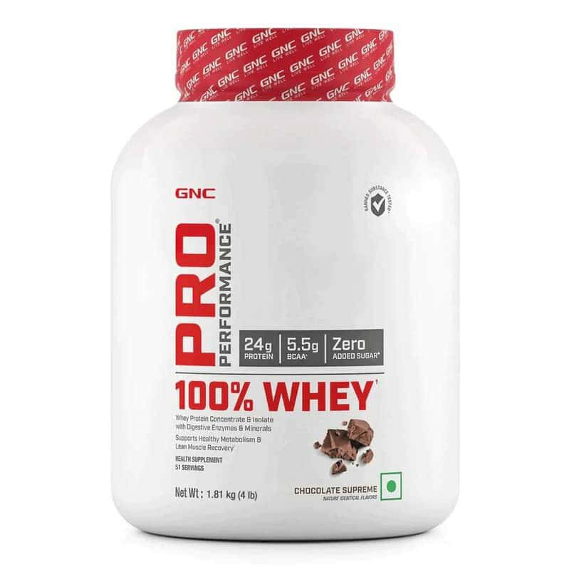 Buy GNC PRO PERFORMANCE 100% WHEY PROTEIN - 4.4 LBS 2 KG (CHOCOLATE ...