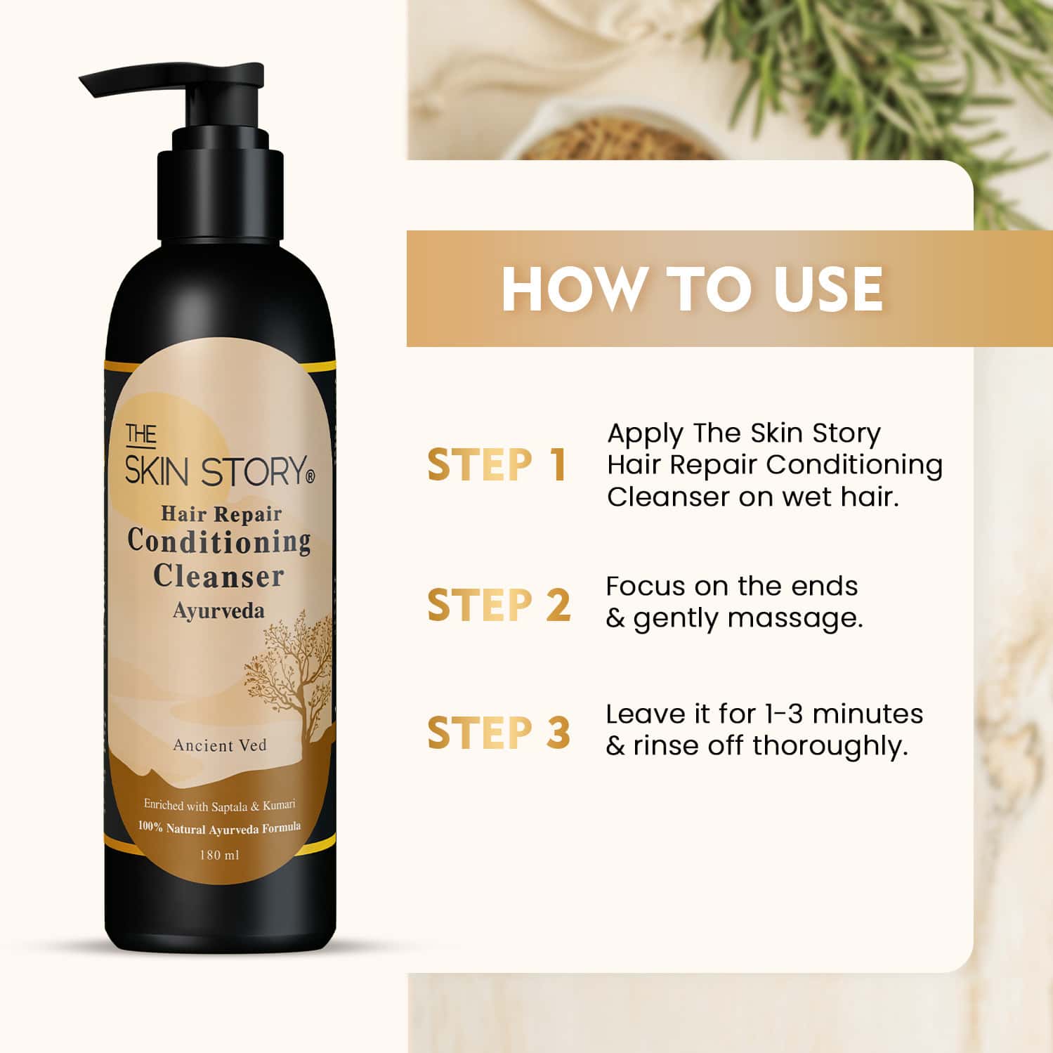 Buy THE SKIN STORY HAIR REPAIR CONDITIONING CLEANSER, 180ML Online ...