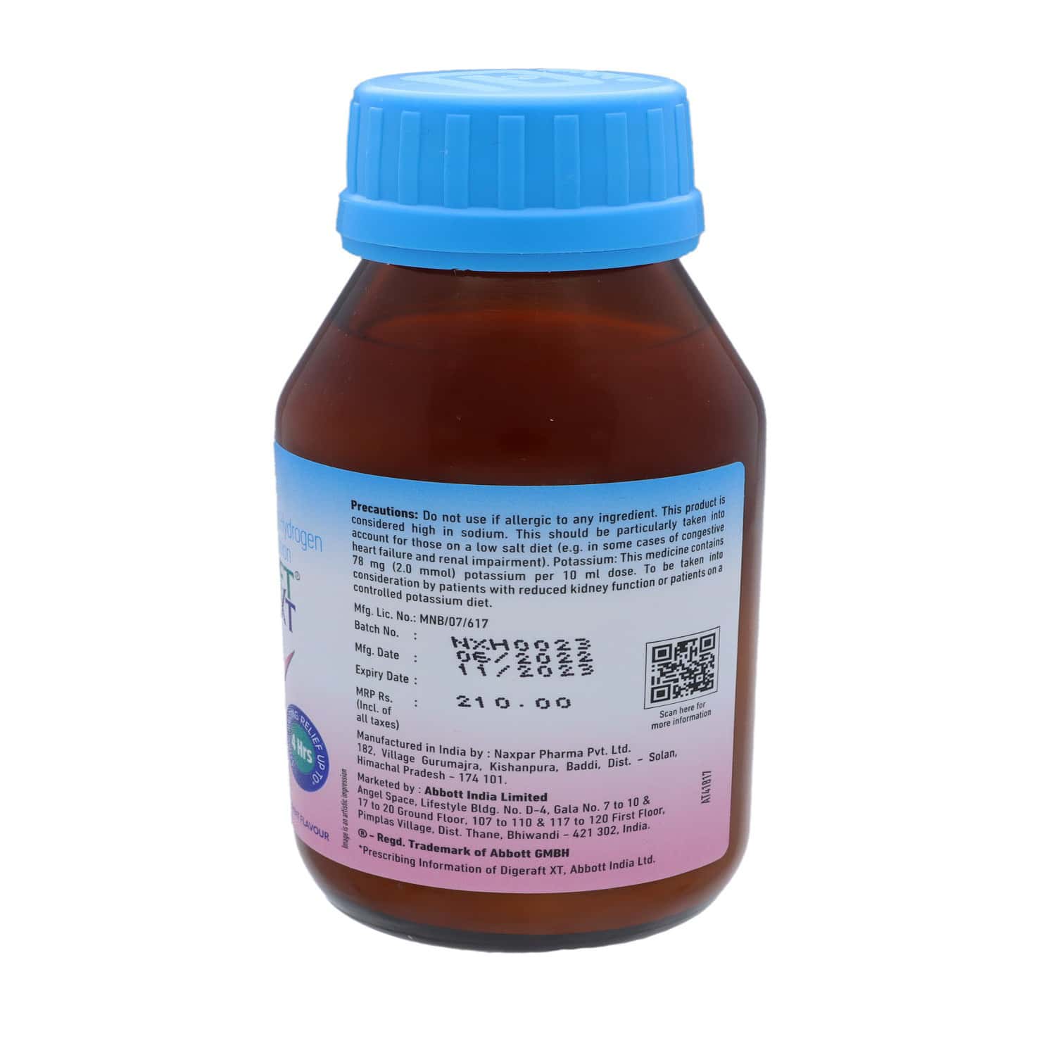 Buy DIGERAFT XT 150 ML Online & Get Upto 60% OFF at PharmEasy