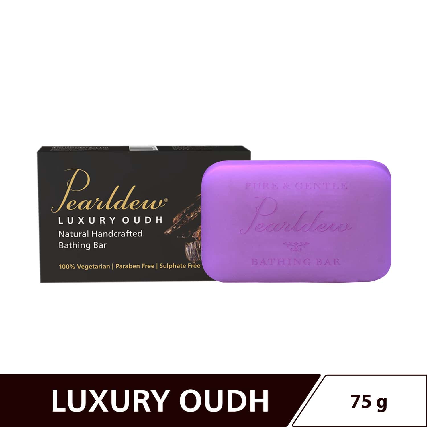 Buy MAXISOFT LUXURY OUDH BATHING BAR 75 GM | SHEA & COCOA BUTTER | NO ...
