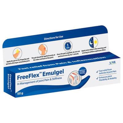 Buy FREEFLEX EMULGEL HELPS RELIEVE JOINT PAIN IMPROVES JOINT MOBILITY ...