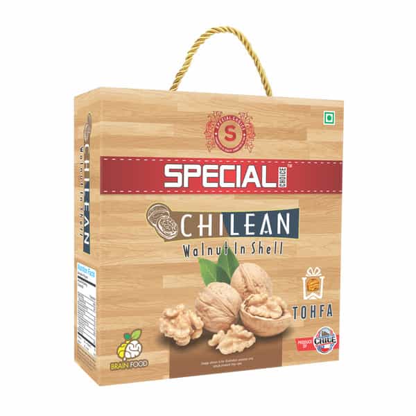 Buy SPECIAL CHOICE CHILEAN WALNUT INSHELL TOHFA 500G X 3 Online & Get ...
