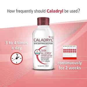 Buy CALADRYL SKIN ALLERGY EXPERT LOTION PACK OF 3 (3 X 125 ML), WHITE ...