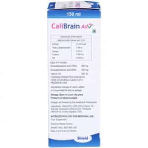 Buy CALIBRAIN ADV SUSPENSION 150 ML Online & Get Upto 60% OFF at PharmEasy