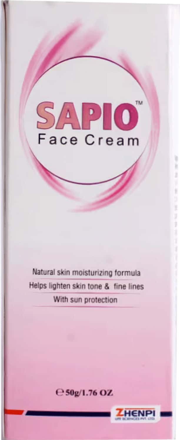 Buy SAPIO FACE CREAM 50GM Online & Get Upto 60% OFF at PharmEasy