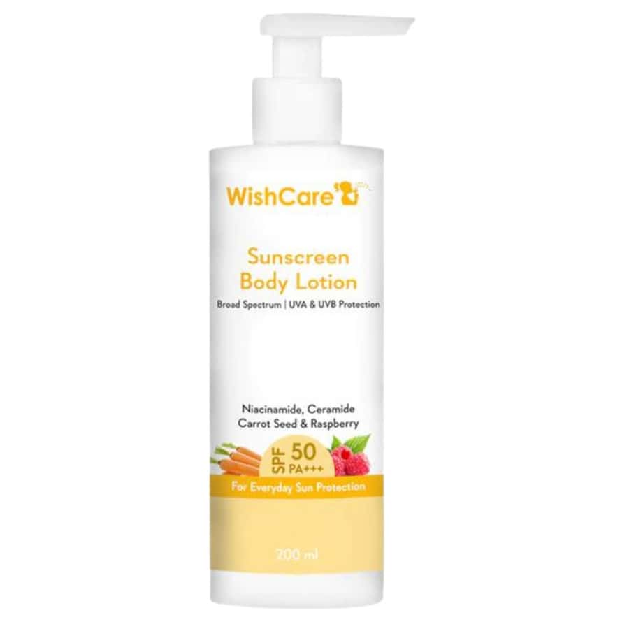 Buy WISHCARE 10% AHA + 1% BHA BODY LOTION - SMOOTHS ROUGH & BUMPY SKIN ...