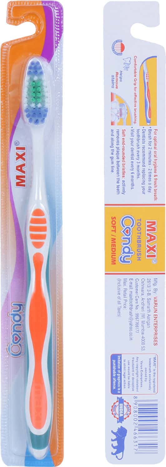 Buy MAXI CANDY TOOTHBRUSH (BUY 1 GET 1 FREE) Online & Get Upto 60% OFF ...