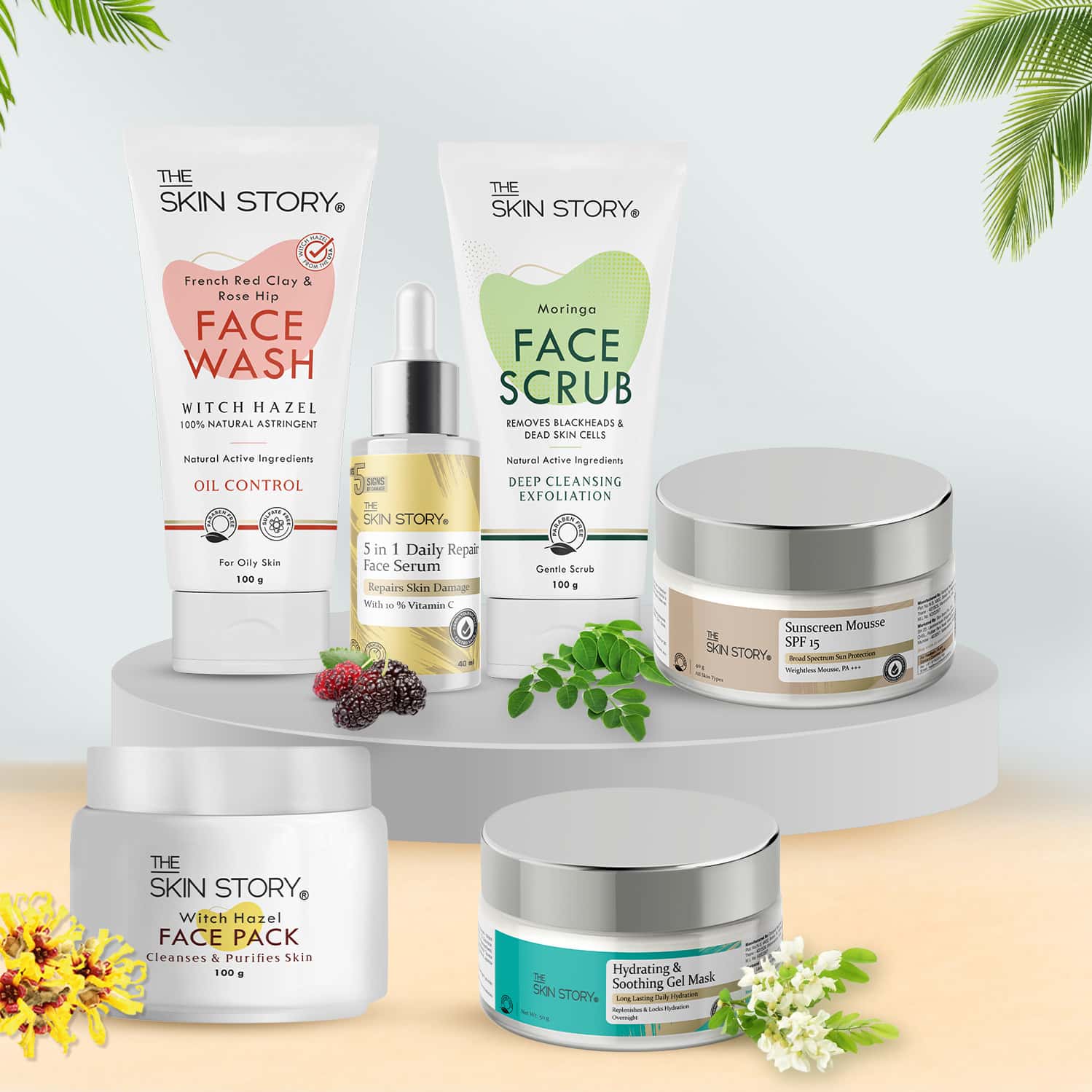 Buy THE SKIN STORY HYDRATING TONER, WITCH HAZEL, 100ML Online & Get ...