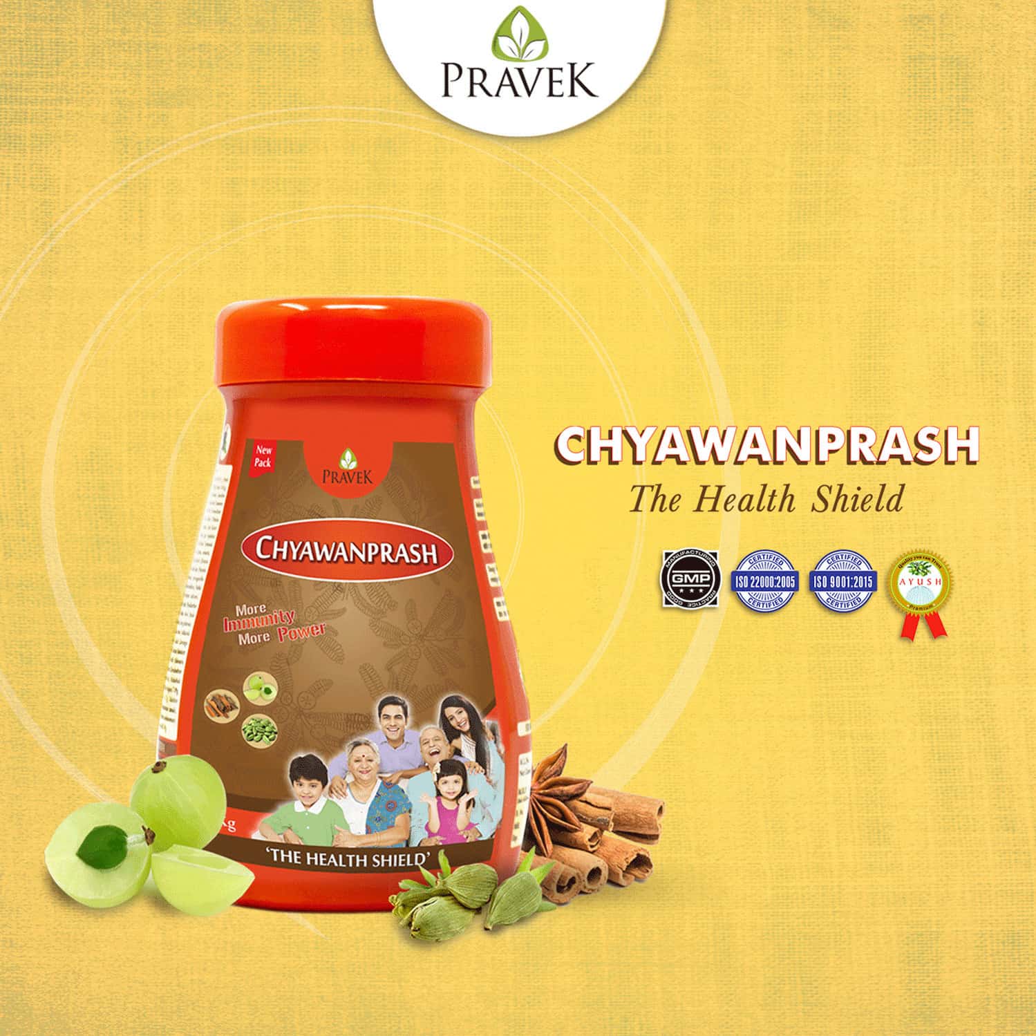 Buy PRAVEK CHYAWANPRASH 500 GRAM Online & Get Upto 60% OFF at PharmEasy