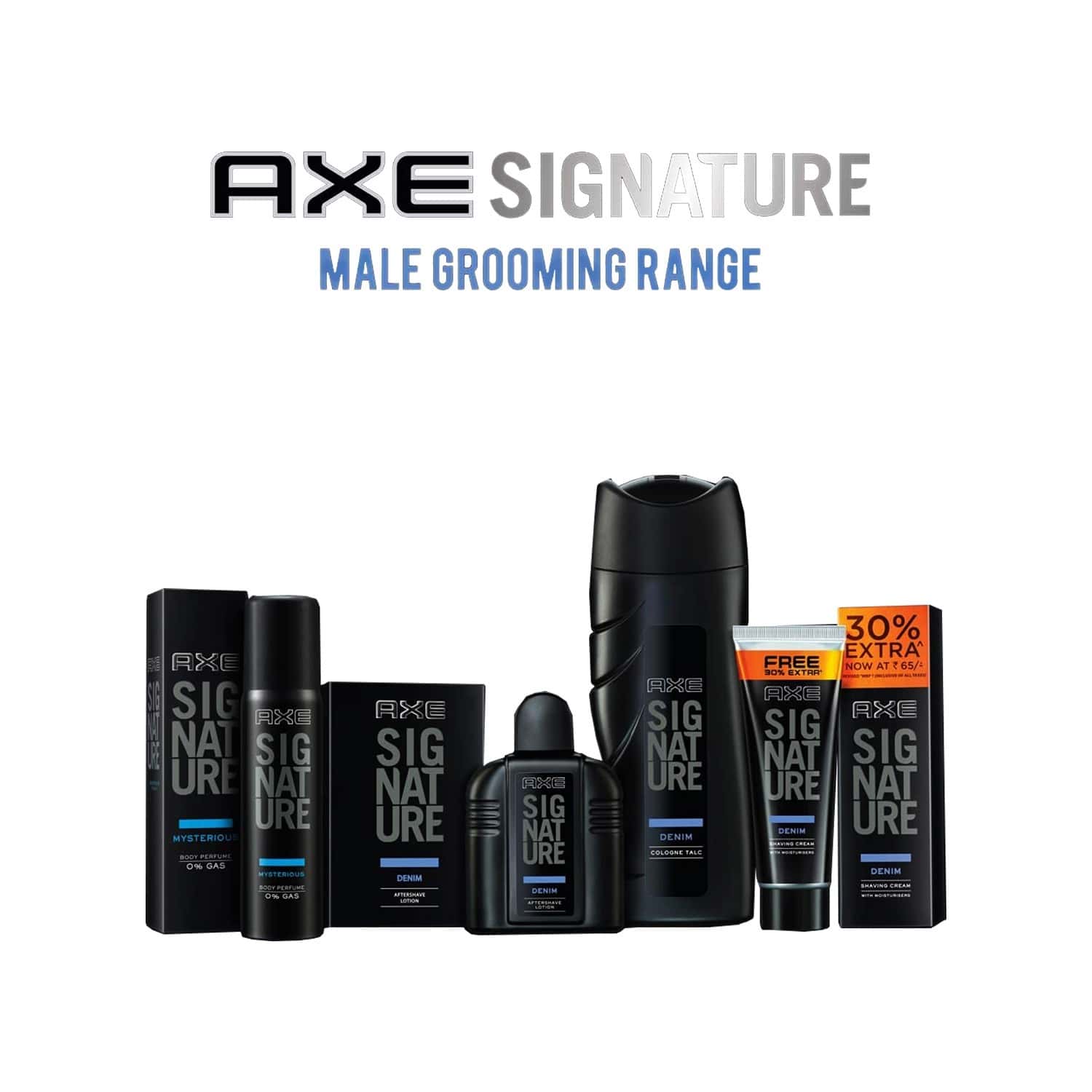 Buy Axe Signature Denim Cologne Talc- 300 G Online & Get Upto 60% OFF ...