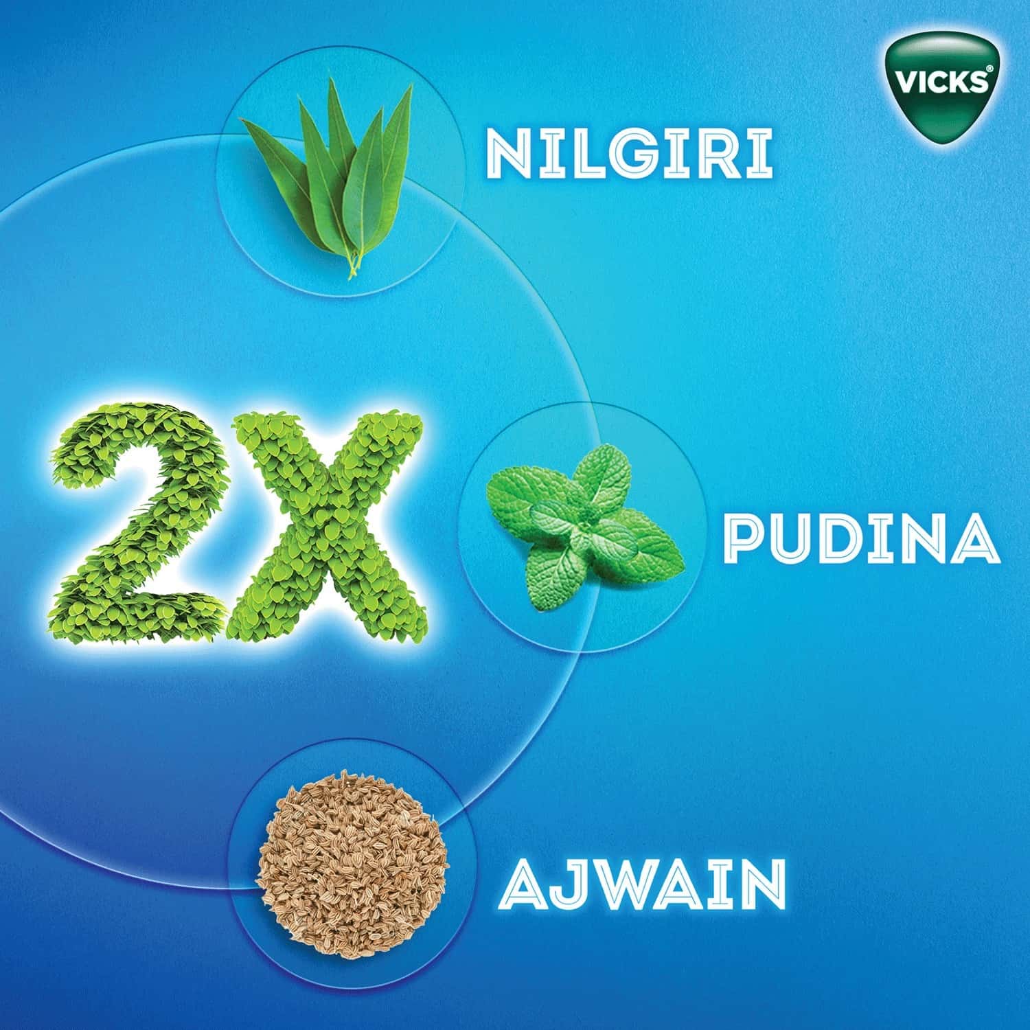 Buy VICKS VAPORUB XTRA STRONG 50 ML RELIEF FROM COLD COUGH HEADACHE AND ...