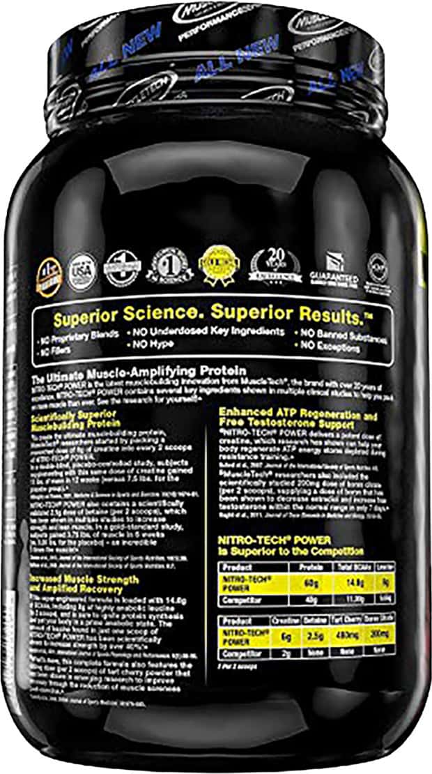 Buy MUSCLETECH TRIPLE CHOCOLATE SUPREME PERFORMANCE SERIES NITROTECH ...