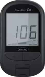 Buy ARKRAY BLOOD GLUCOSE MONITOR GLUCOCARD G+ WITH 10+100 STRIPS AND KIT GLUCOMETER (BLACK ...