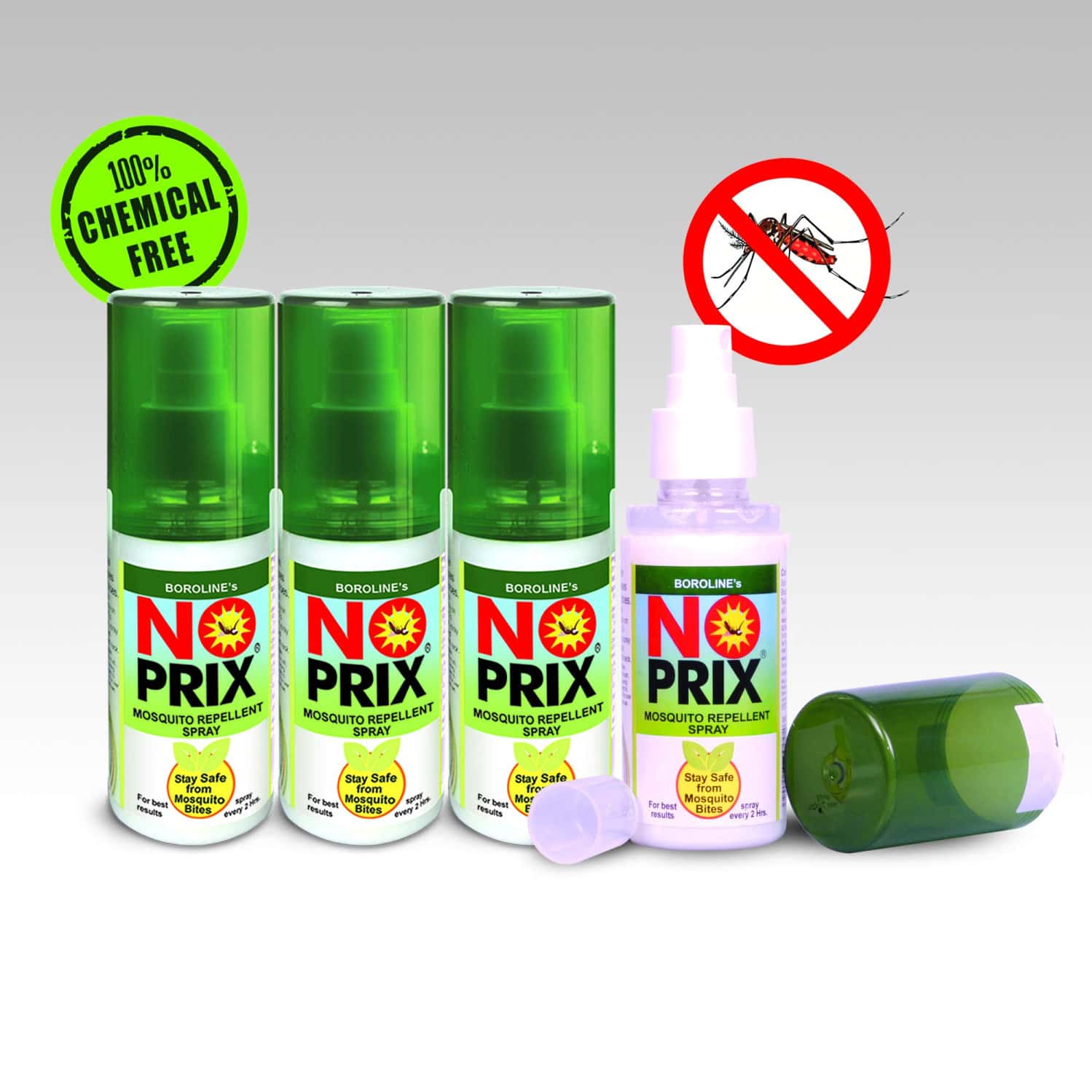 Buy BOROLINE NORPIX AYURVEDIC PERSONAL MOSQUITO REPELLENT SPRAY 100 ML ...