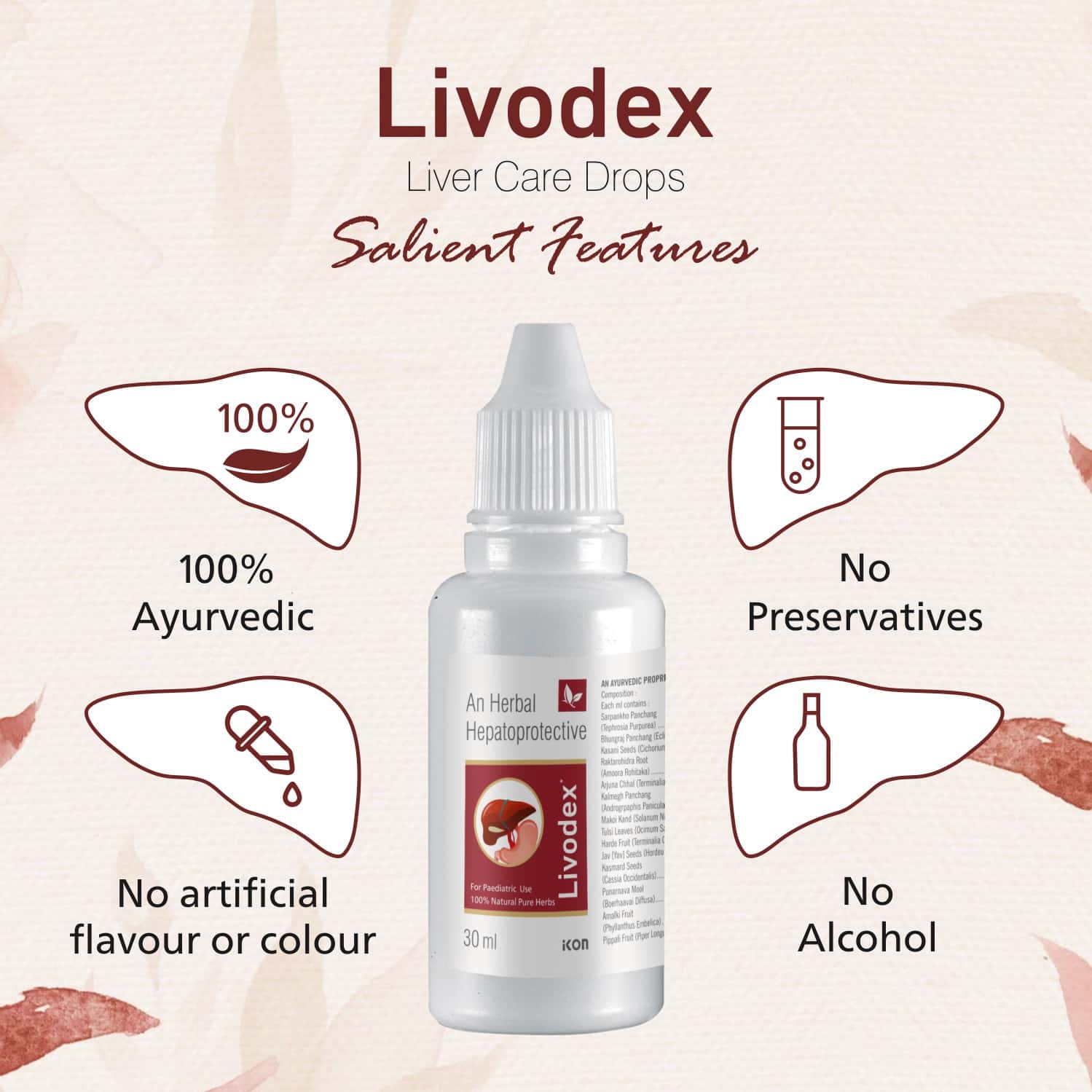 Buy LIVODEX DROPS LIVER HEALTH 30 ML | LIVER HEALTH SUPPLEMENT | DETOX ...