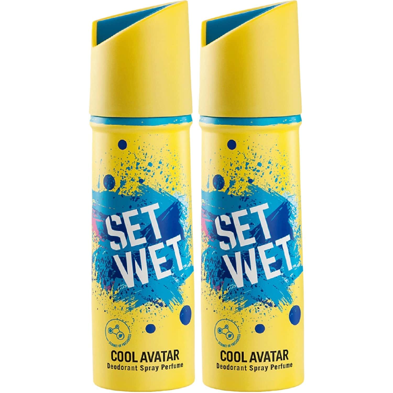 Buy SET WET COOL AVATAR DEODORANT & BODY SPRAY PERFUME FOR MEN (PACK OF ...
