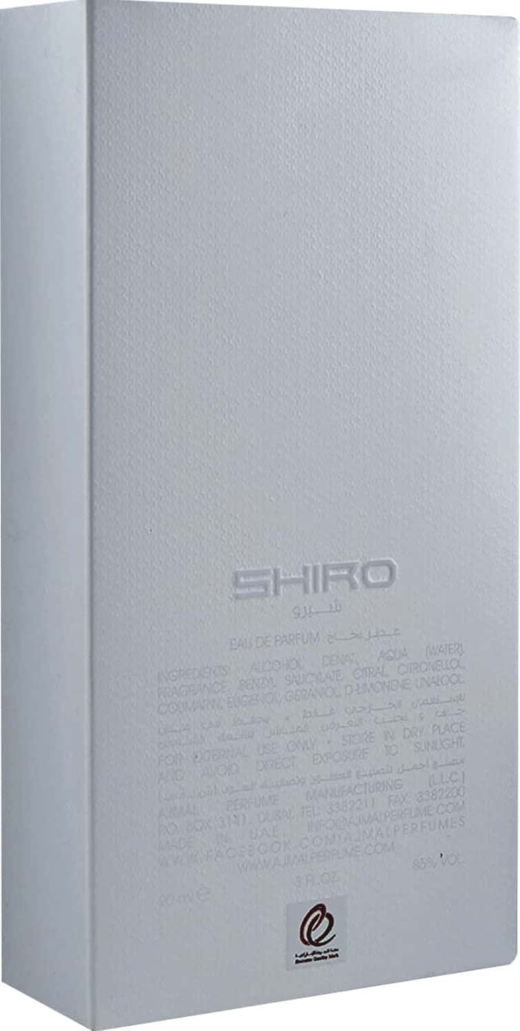 Buy AJMAL SHIRO EAU DE PARFUM 90ML PERFUME FOR MEN AND ASHER CP OIL ALCOHOL-FREE ATTAR 12ML FOR ...