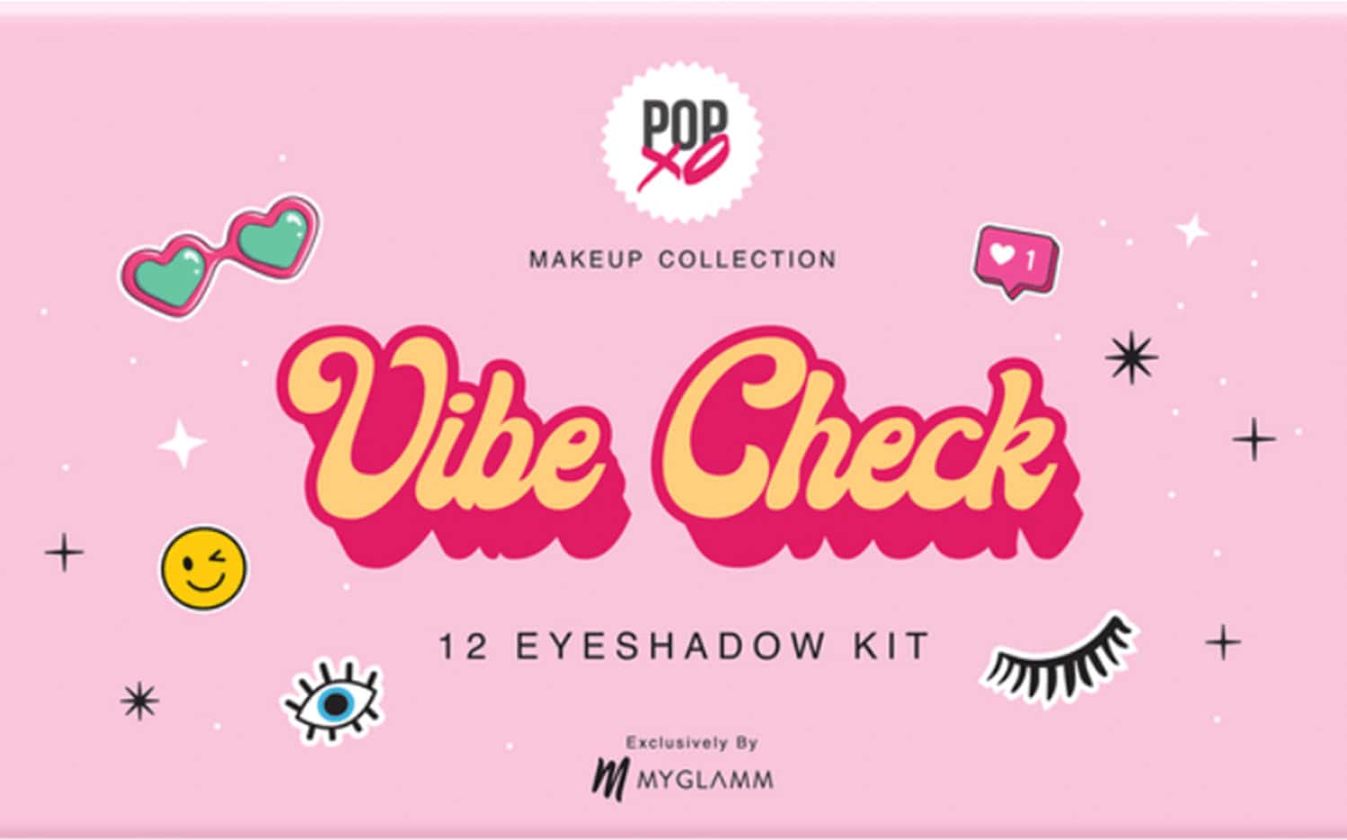 Buy MYGLAMM POPXO 12 EYESHADOW KIT-VIBE CHECK Online & Get Upto 60% OFF ...