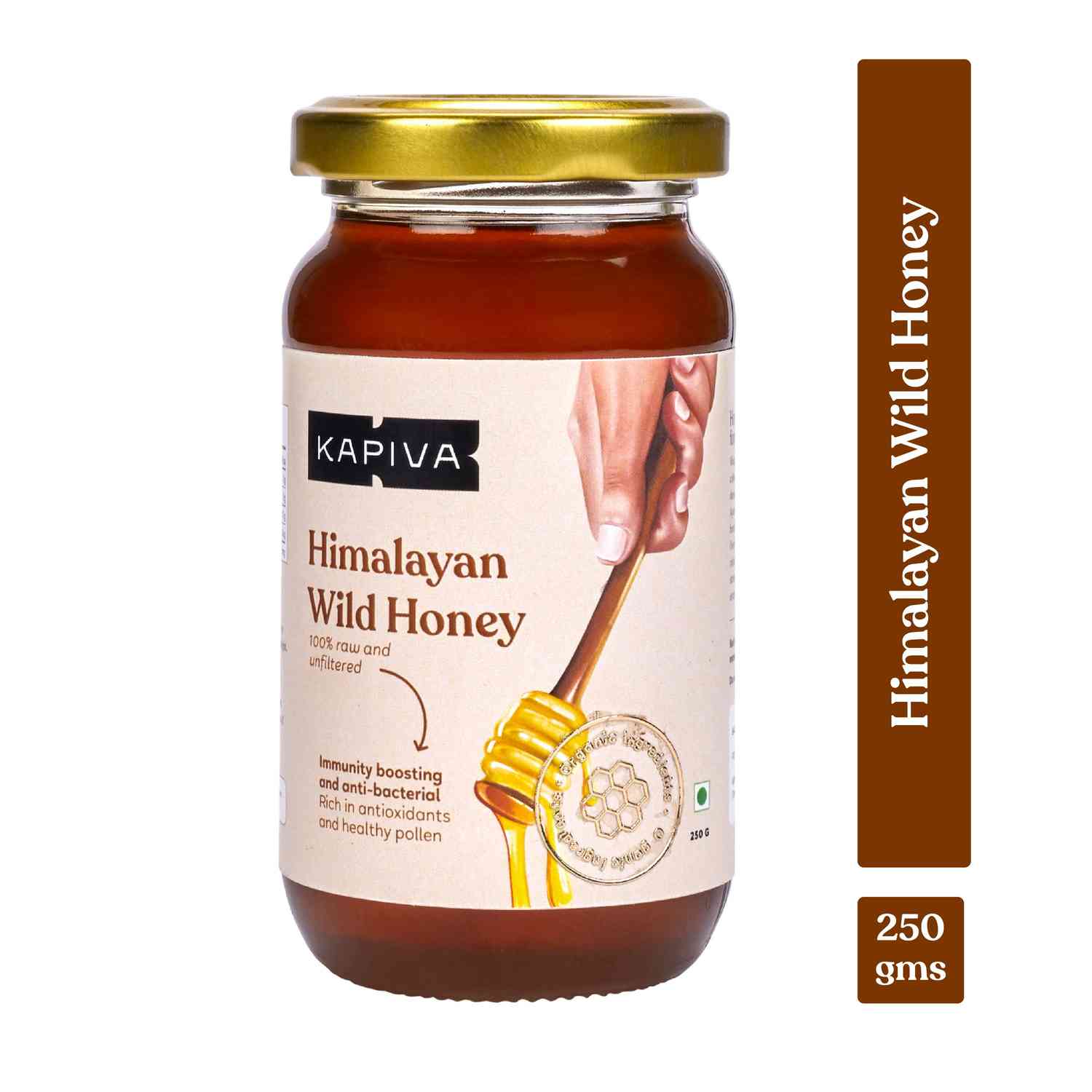 Buy Kapiva Wild Honey - 250gm Online at Flat 18% OFF* | PharmEasy