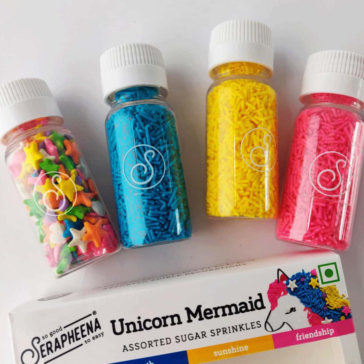 Buy SERAPHEENA SUGAR SPRINKLES FOR CAKES & CUPCAKES DECORATION 100 GRAM ...