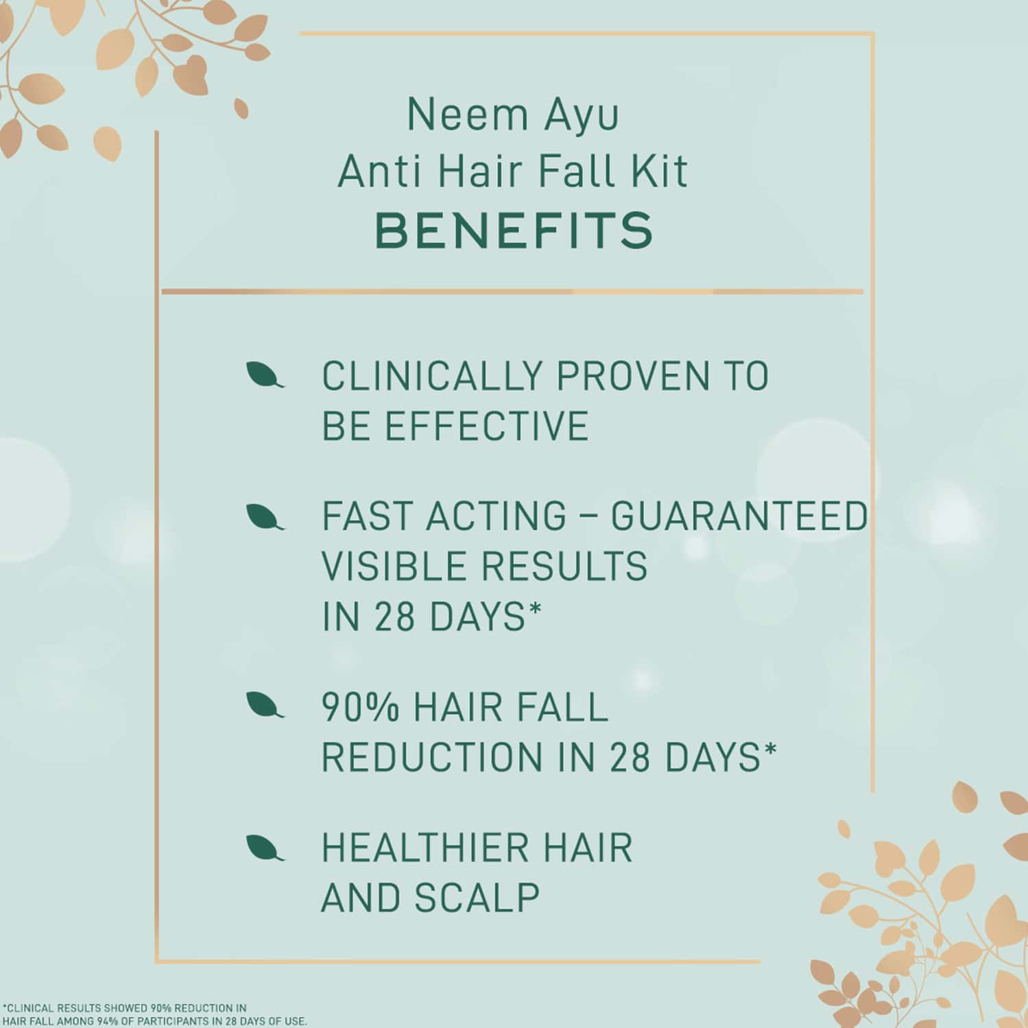 Buy NEEM AYU EXPERT ANTI HAIR FALL KIT FOR HAIR GROWTH| CLINICALLY ...