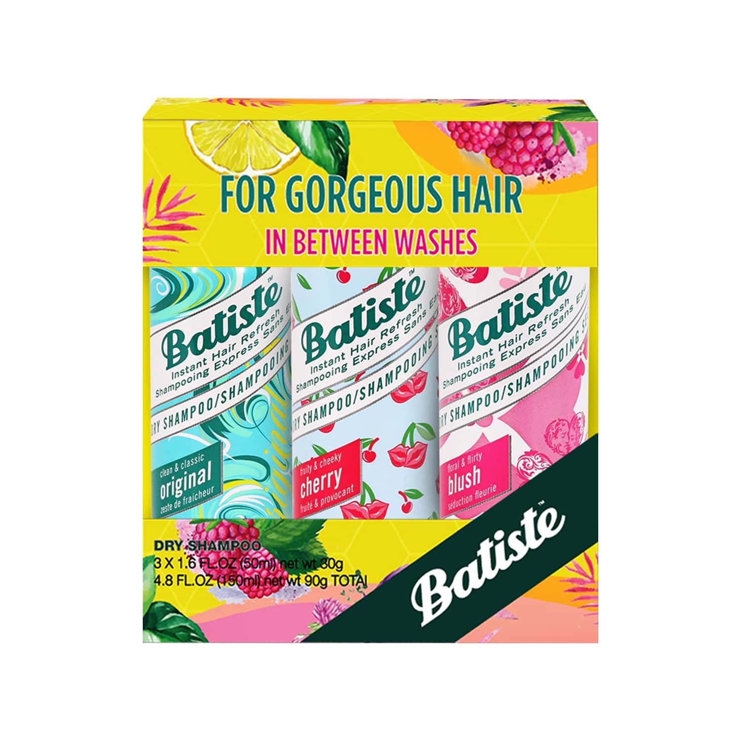 Buy Batiste Value Kit Clean & Classic Original, Fruity & Cheeky Cherry ...