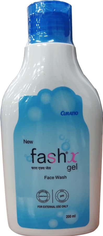 Buy FASH X GEL FACE WASH 200GM Online & Get Upto 60% OFF at PharmEasy