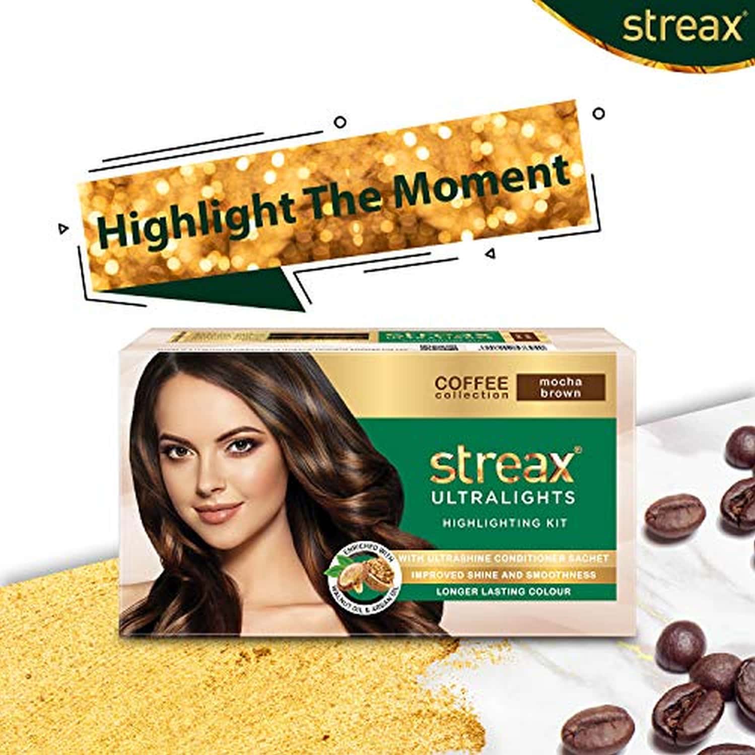 Buy STREAX ULTRALIGHTS HIGHLIGHTING KIT MOCHA BROWN(60 ML)PACK OF 4 ...