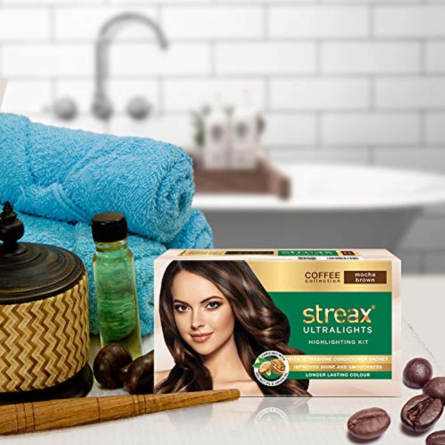 Buy STREAX ULTRALIGHTS HIGHLIGHTING KIT MOCHA BROWN(60 ML)PACK OF 4 ...