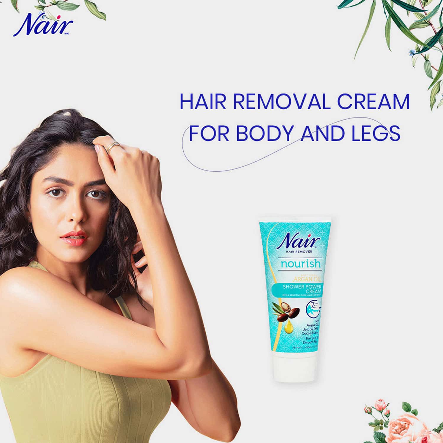 Buy NAIR - SHOWER POWER CREAM - FOR DRY & SENSITIVE SKIN - 200ML Online ...