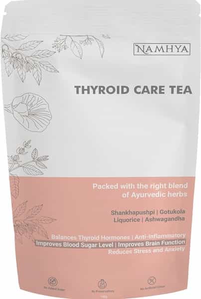 Buy NAMHYA THYROID CARE TEA 100G POUCH Online & Get Upto 60% OFF at ...