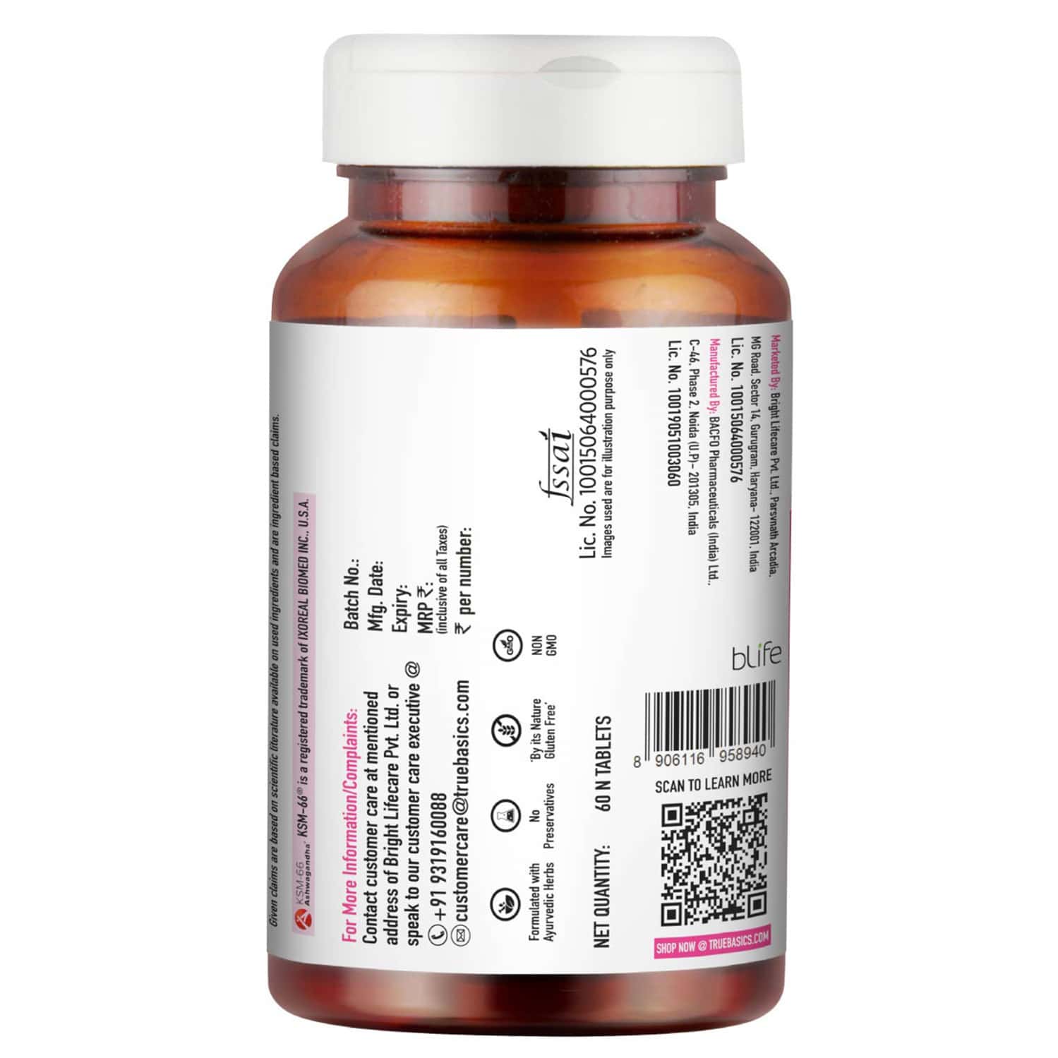 Buy TRUEBASICS FOR HER SPARK (60 TABLETS) Online & Get Upto 60% OFF at ...