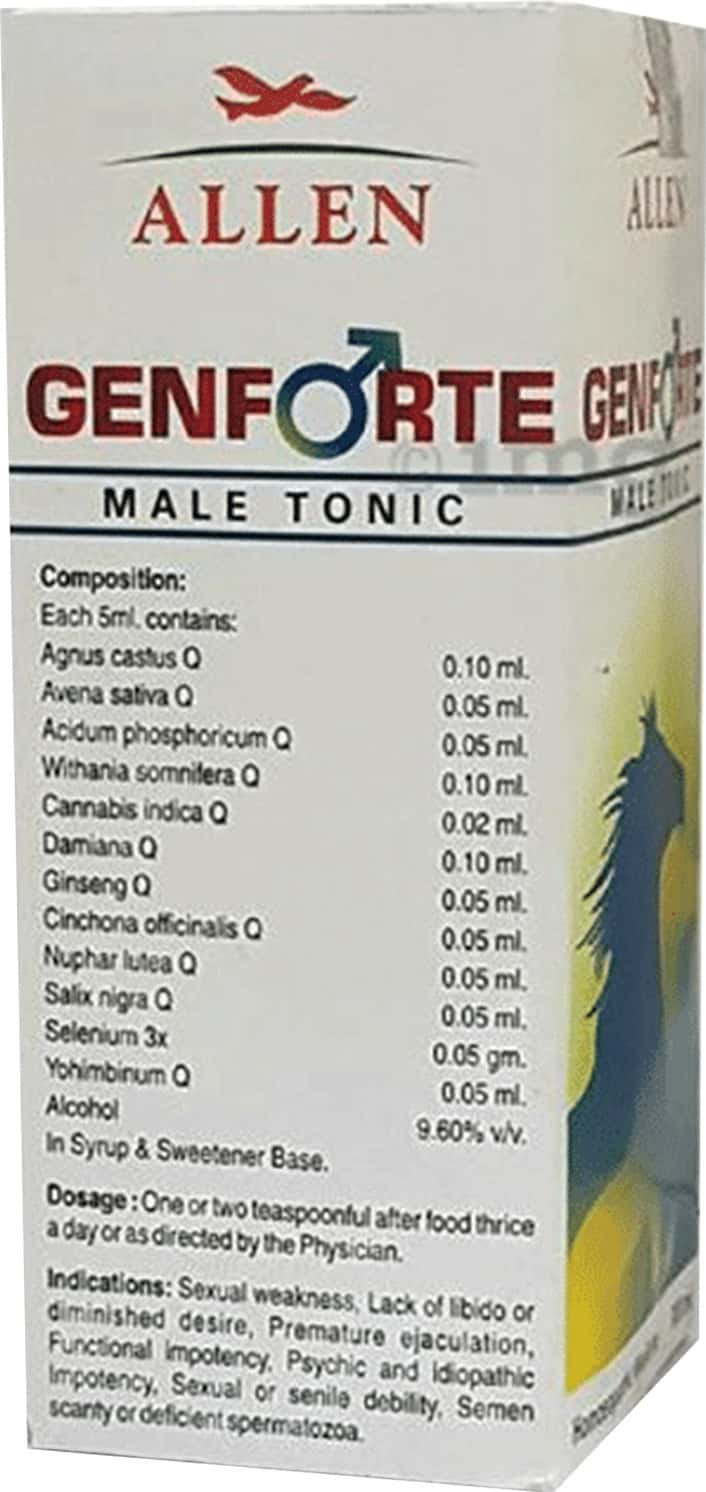 Buy ALLEN GENFORTE MALE TONIC 100ML PACK OF 2 Online & Get Upto 60% OFF ...
