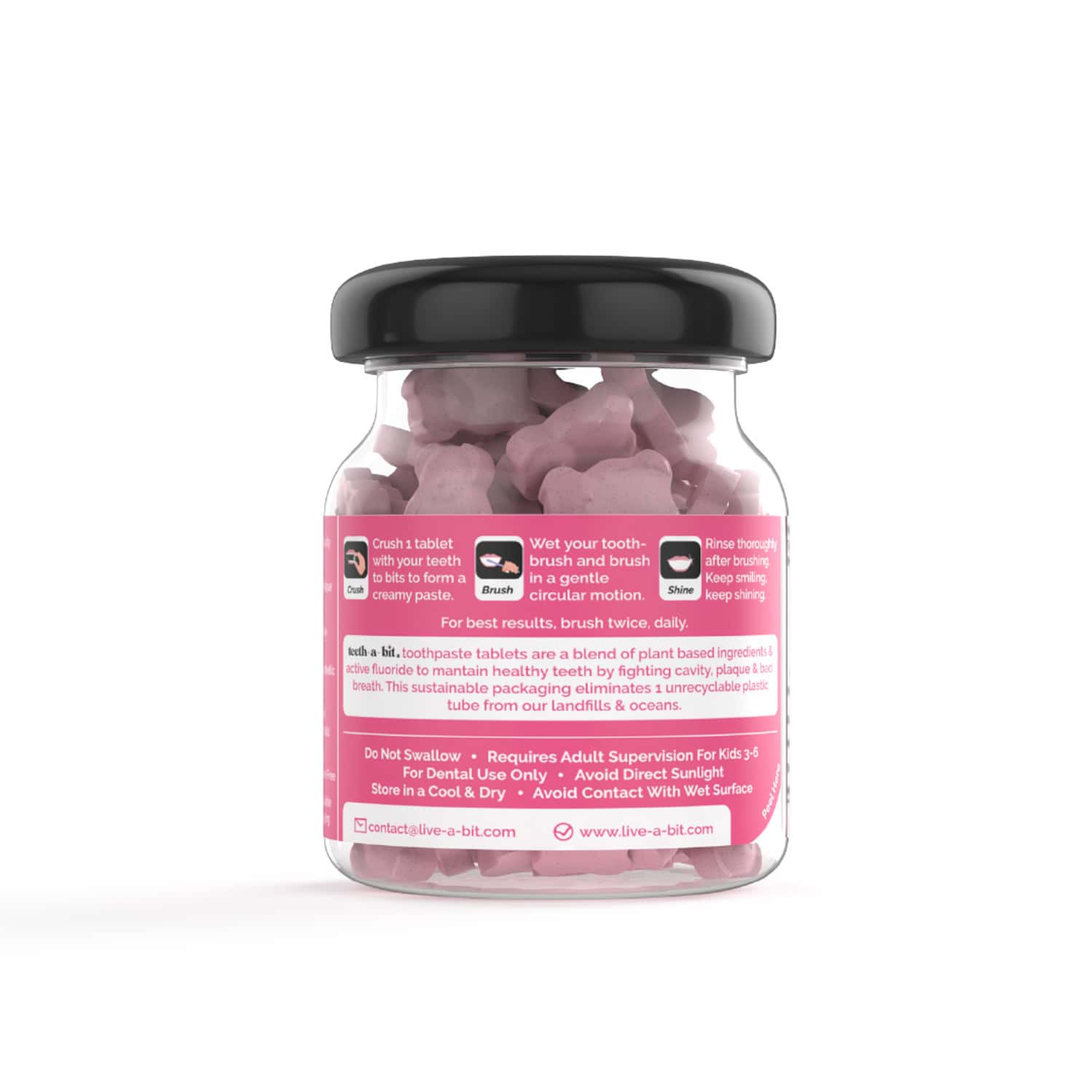 Buy TEETH-A-BIT KIDS MULTI-PROTECTION STRAWBERRY MINT TOOTH BITS, KIDS ...