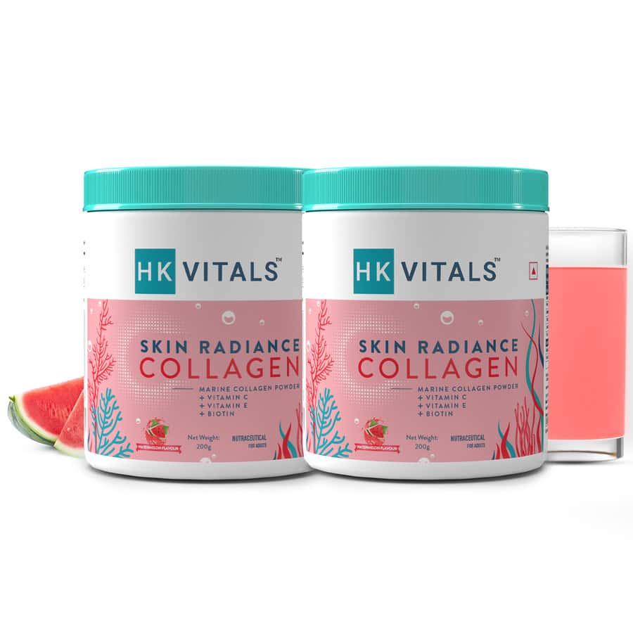 Buy HEALTHKART HK VITALS SKIN RADIANCE COLLAGEN POWDER (WATERMELON, 200 ...