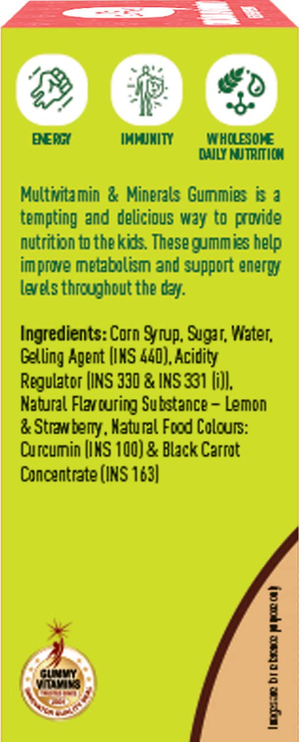 Buy BODYFIRST MY GUMMIES - MULTIVITAMIN & MINERALS GUMMIES FOR KIDS ...