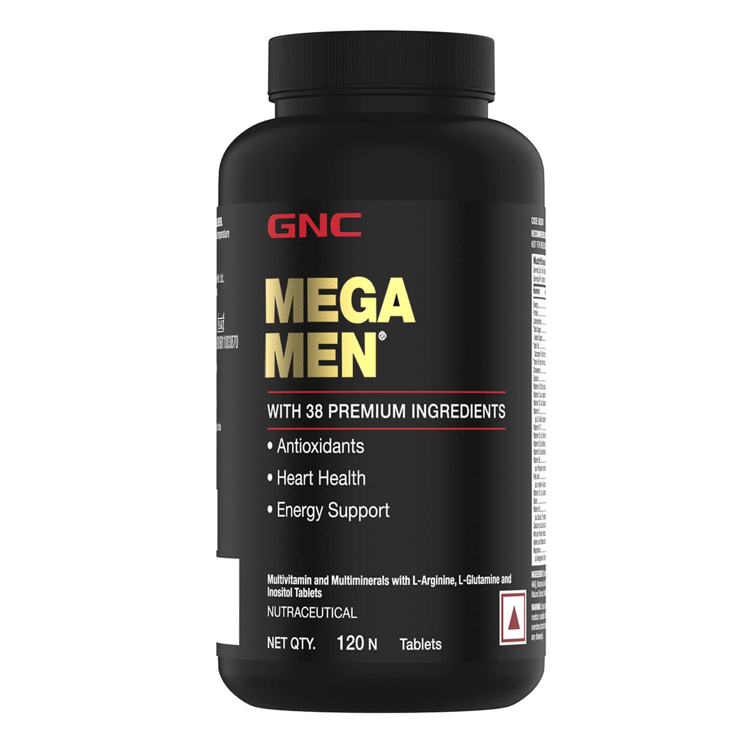 Buy ZINGAVITA MULTIVITAMIN TABLETS FOR MEN WITH VITAMINS & OMEGA-3 ...