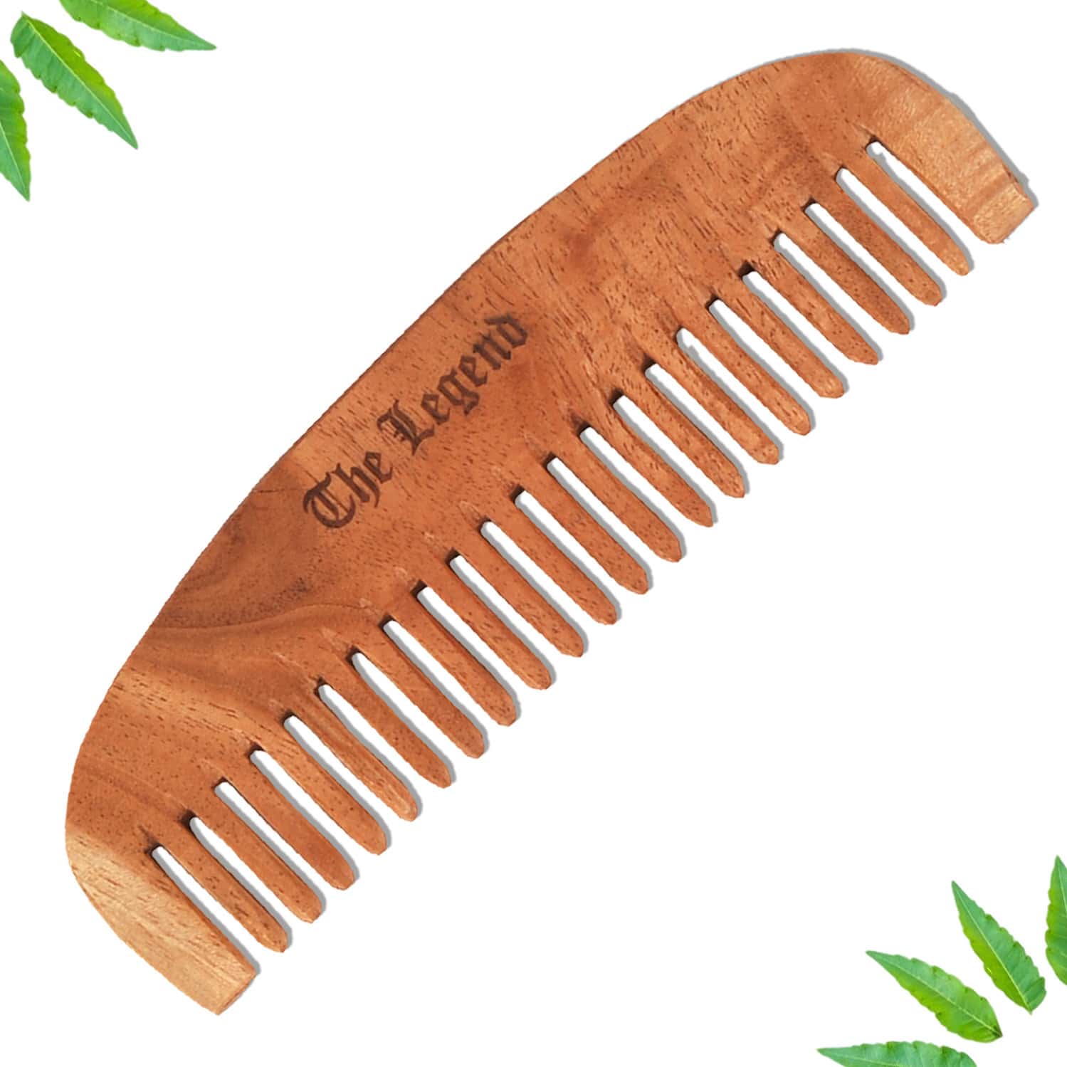 Buy THE LEGEND ORGANIC NEEM WOODEN FINE TEETH COMB Online & Get Upto 60 ...