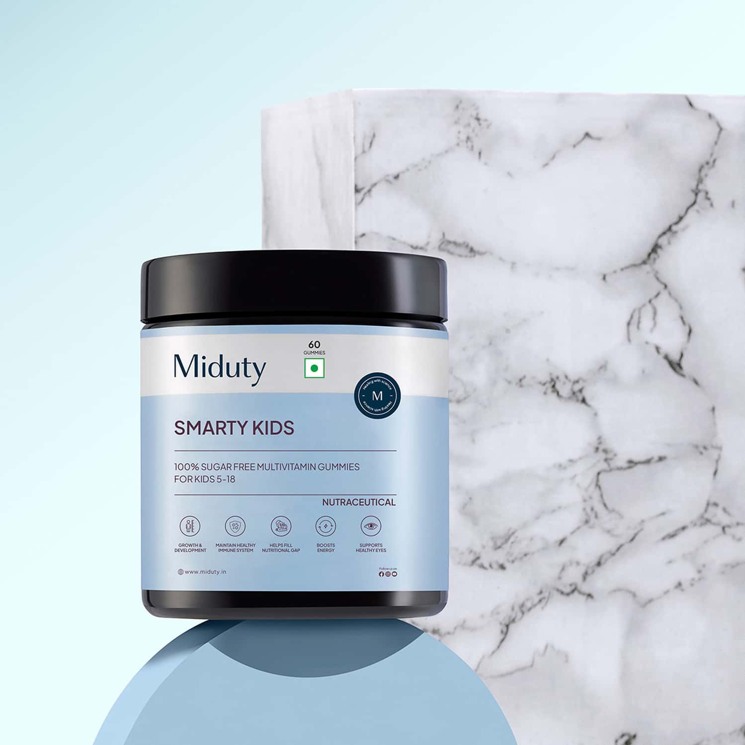 Buy MIDUTY PALAK NOTES SMARTY KIDS MULTIVITAMIN MULTIMINERAL B COMPLEX ...