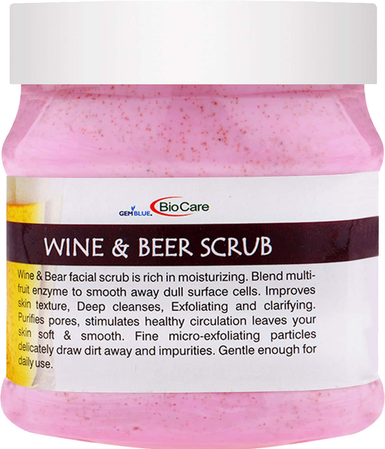 Buy GEMBLUE BIOCARE WINE & BEER SCRUB 500ML Online & Get Upto 60% OFF ...