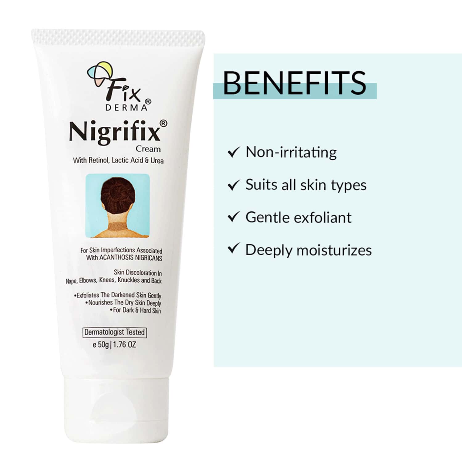 Buy FIXDERMA NIGRIFIX CREAM 50GM Online & Get Upto 60% OFF at PharmEasy