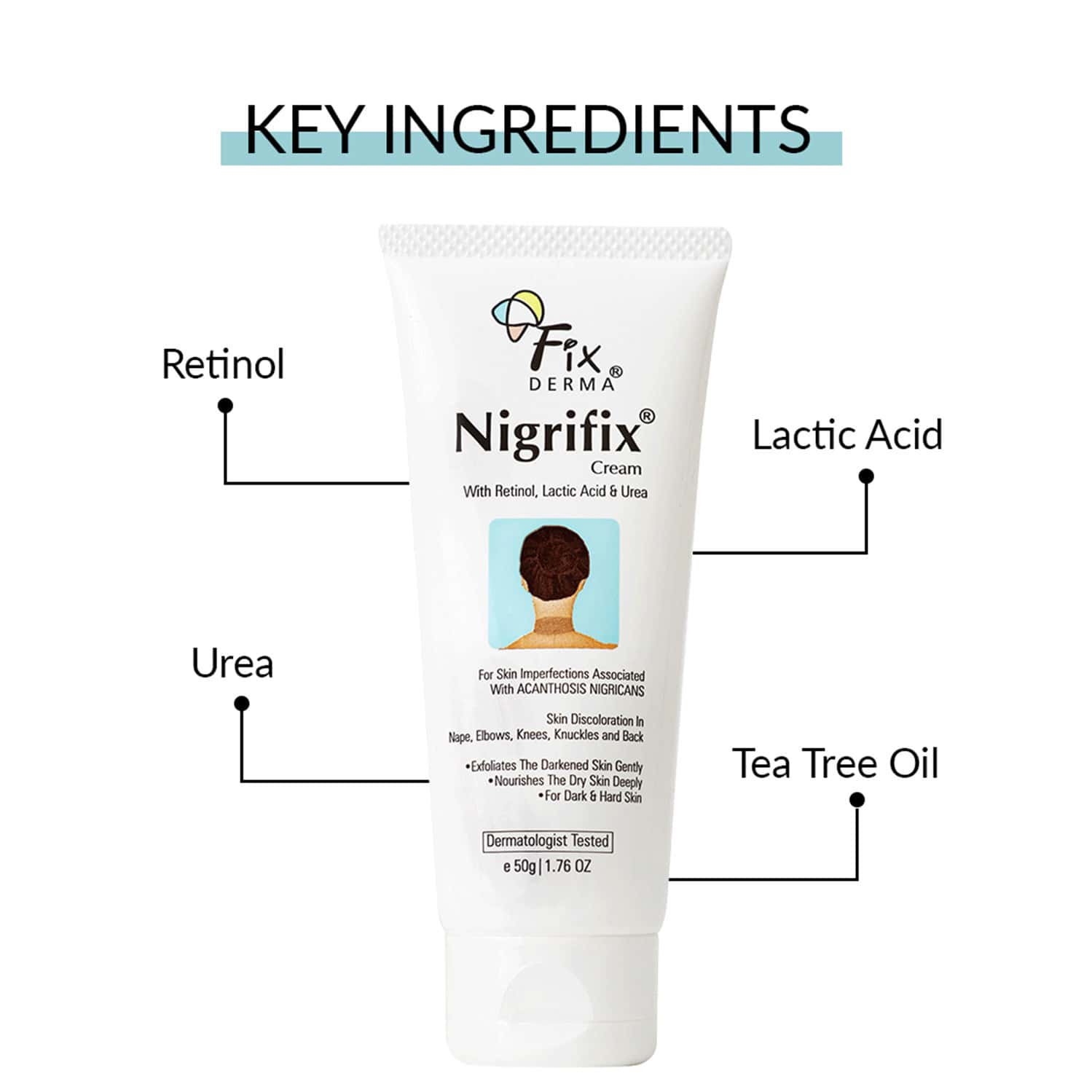 Buy FIXDERMA NIGRIFIX CREAM 50GM Online & Get Upto 60% OFF at PharmEasy