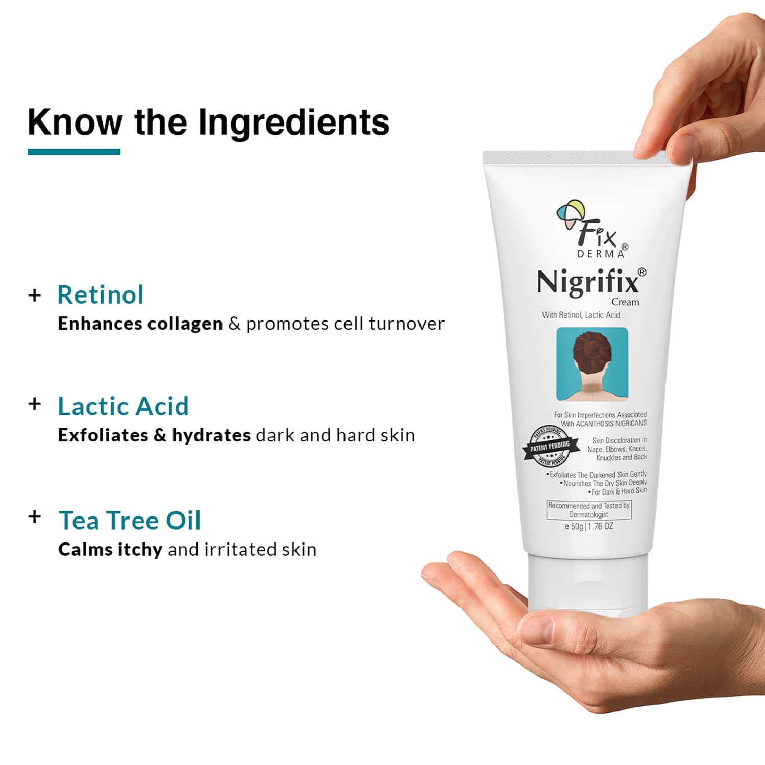 Buy FIXDERMA NIGRIFIX CREAM 50GM Online & Get Upto 60% OFF at PharmEasy