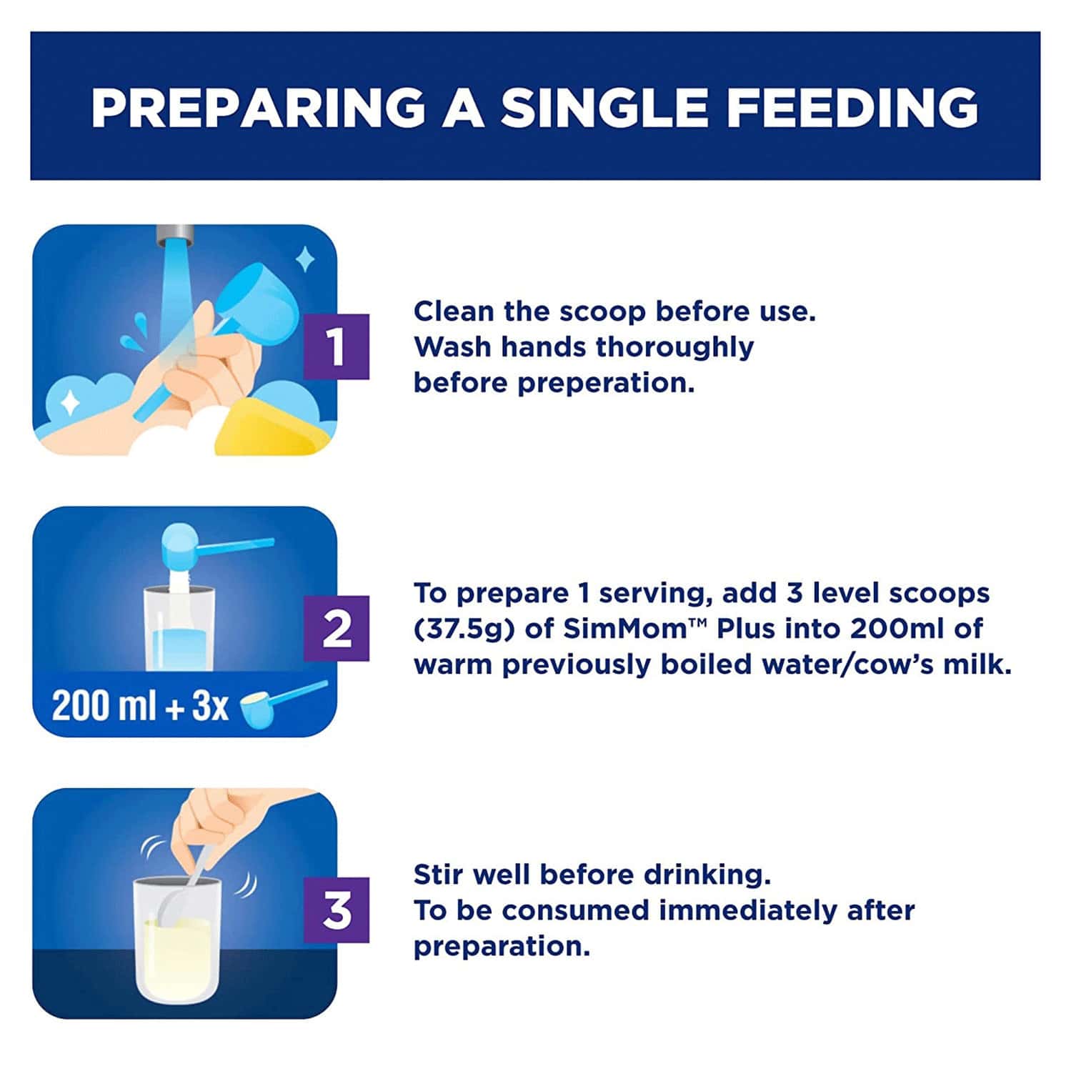 Buy SIMMOM PLUS VANILLA DELIGHT FLAVOUR, BOX OF 400G Online & Get Upto ...