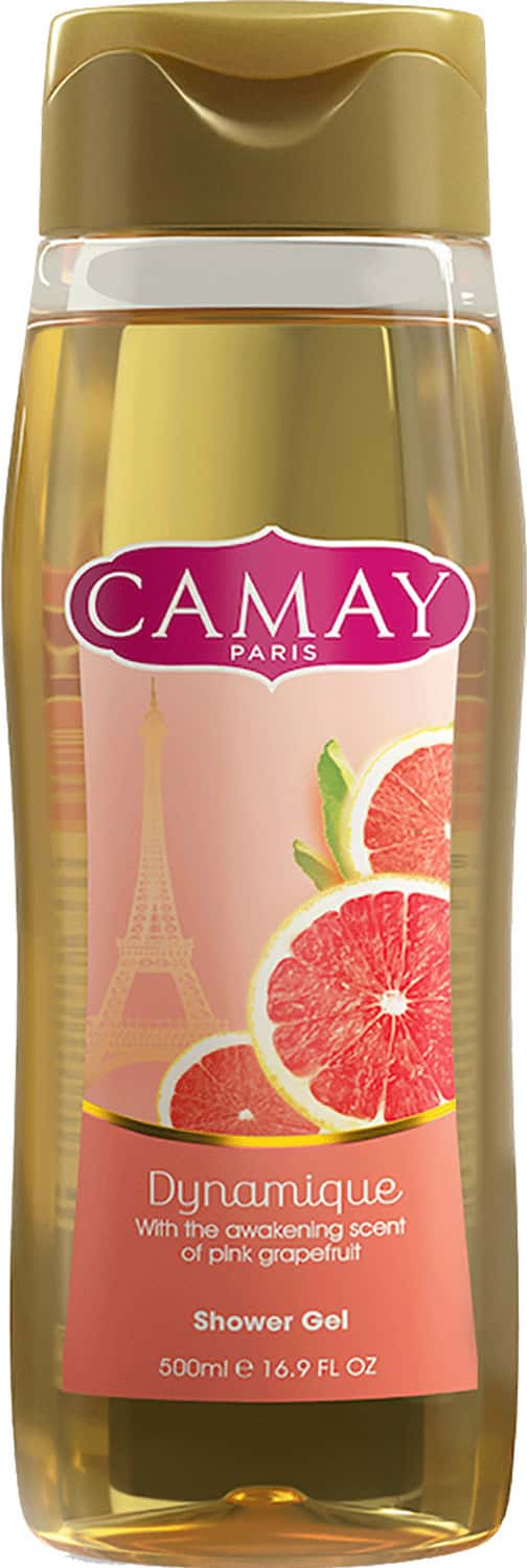 Buy CAMAY PARIS DYNAMIQUE GRAPEFRUIT SHOWER GEL WITH NATURAL OILS, LONG ...