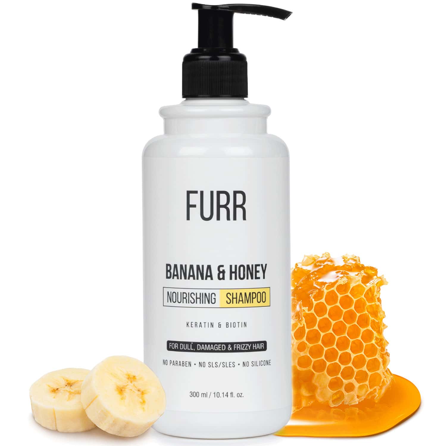 Order Furr Banana And Honey Nourishing Shampoo - 300ml Nourishes Hair ...