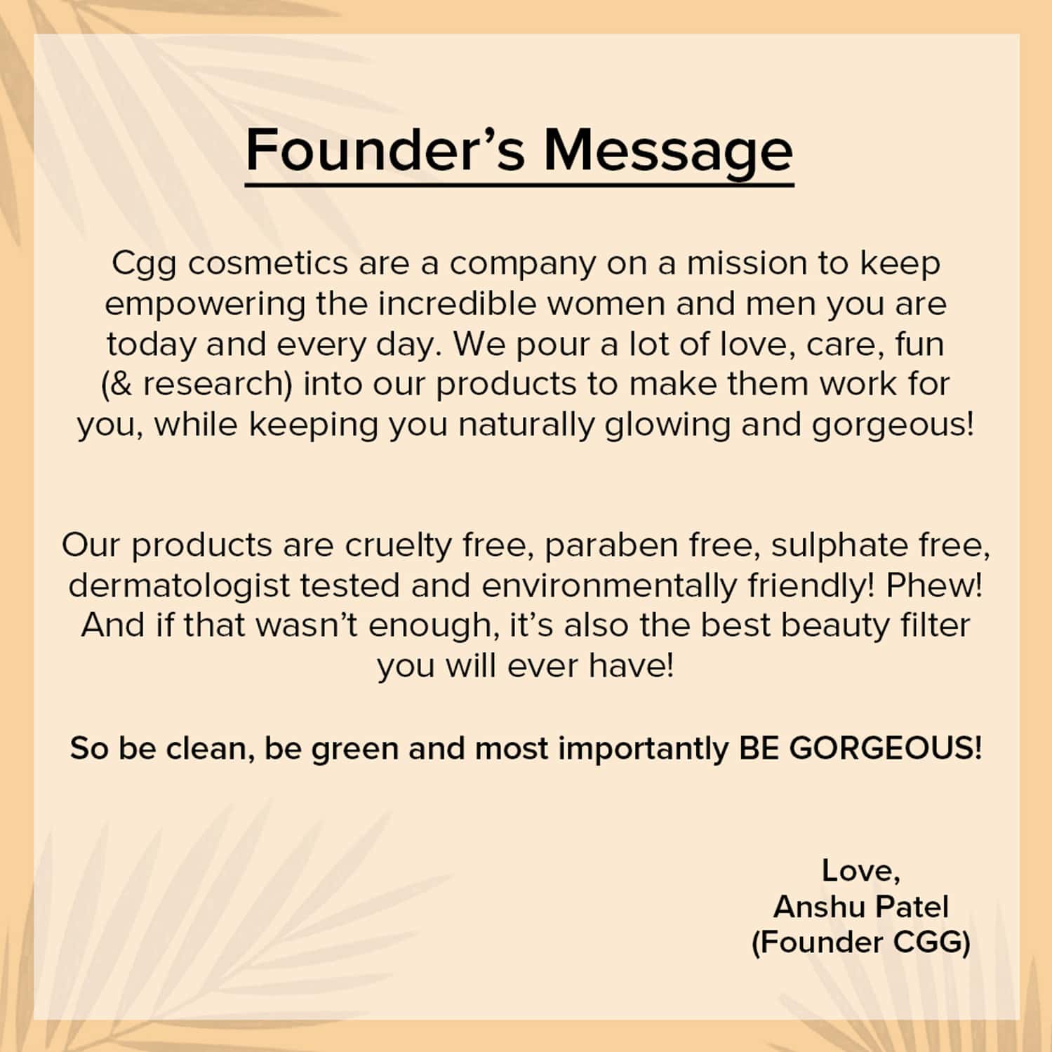 Buy CGG COSMETICS TINTED SUNSCREEN CREAM SPF 45 BROAD SPECTRUM PA ...