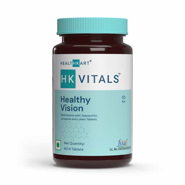 Buy HEALTHKART HEALTHY VISION, EYE MULTIVITAMIN WITH LUTEIN 10MG ...