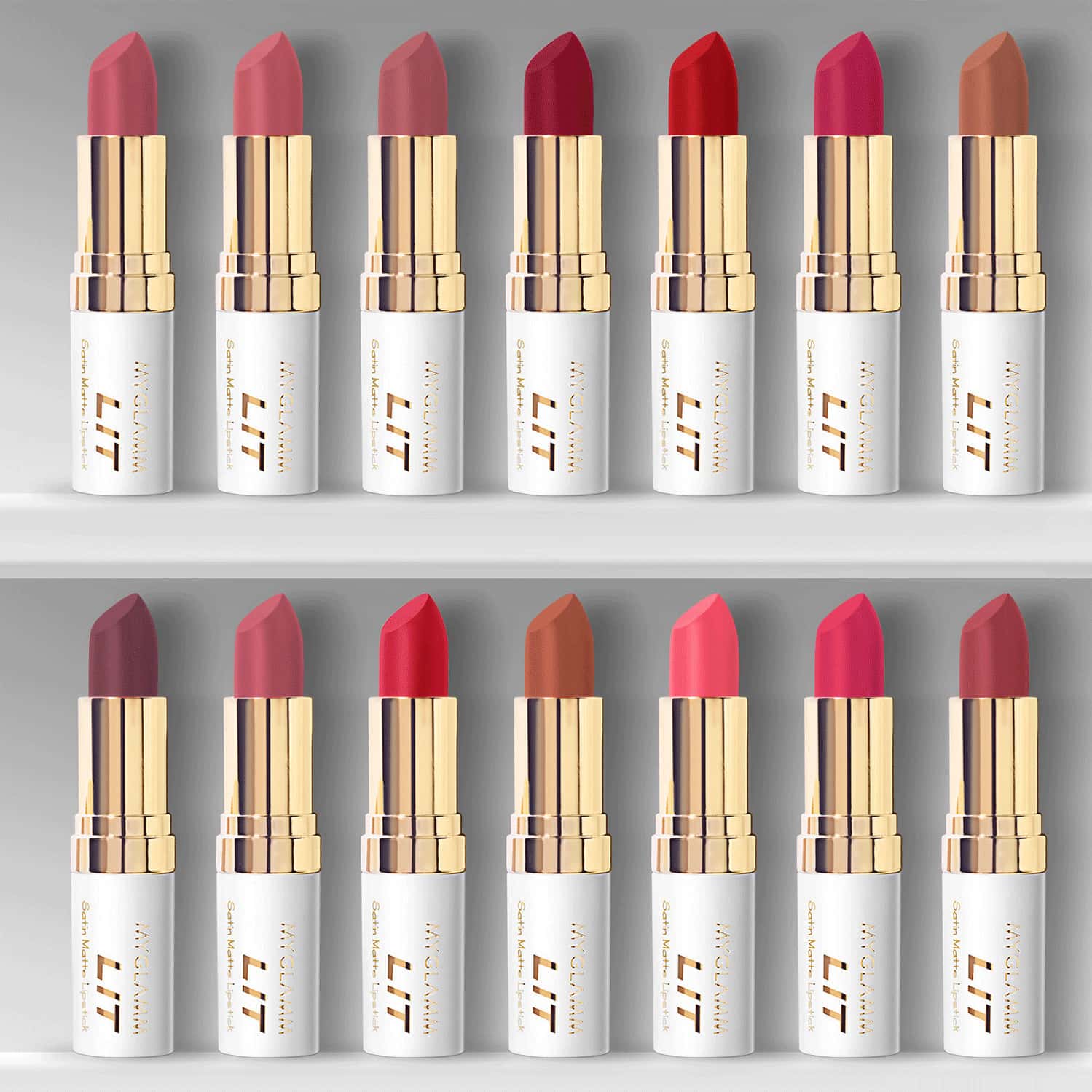 Buy MYGLAMM LIT SATIN MATTE LIPSTICK-KISSING BOOTH Online & Get Upto 60 ...