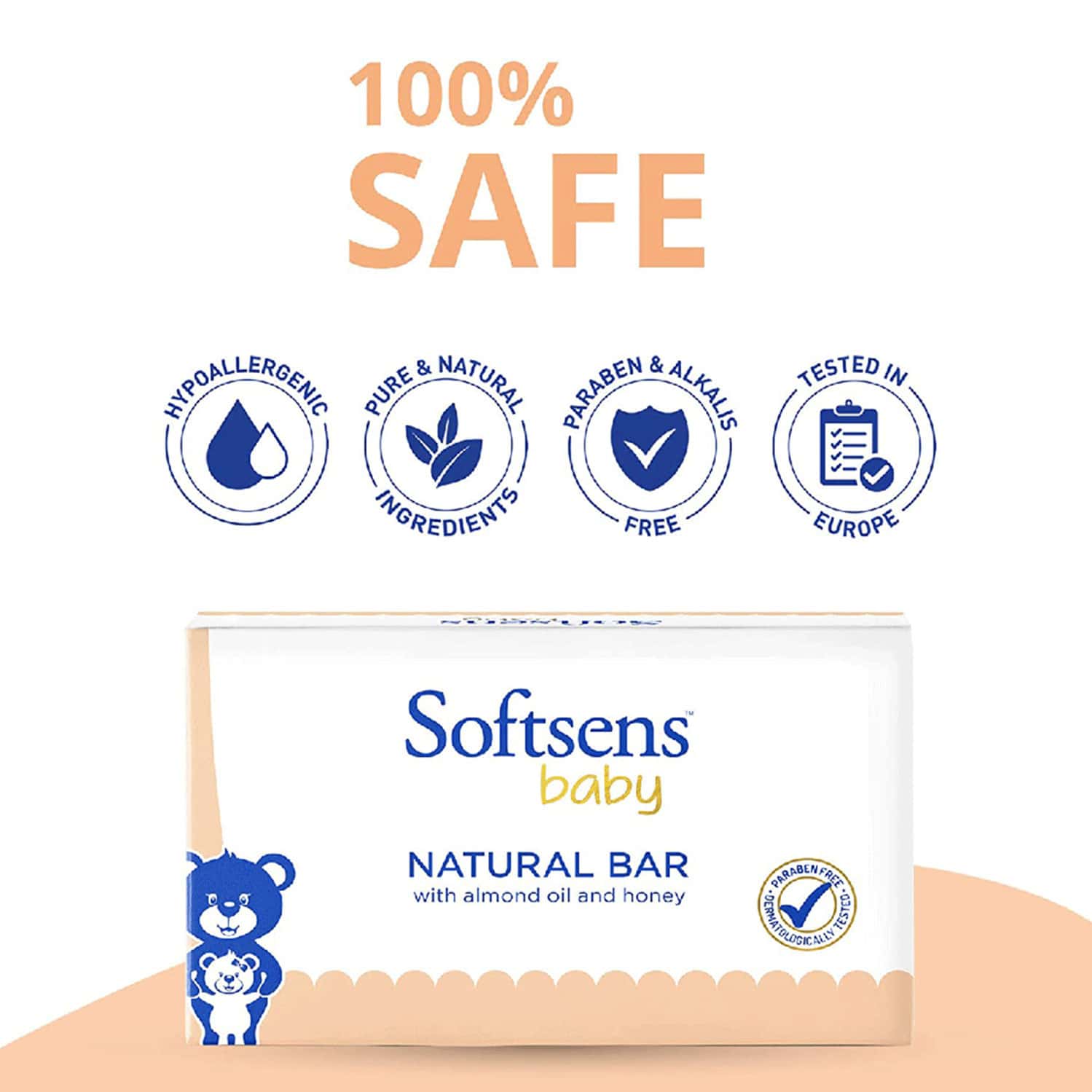 Buy SOFTSENS BABY NATURAL BAR 100GM X 3 MULTIPACK Online & Get Upto 60% ...